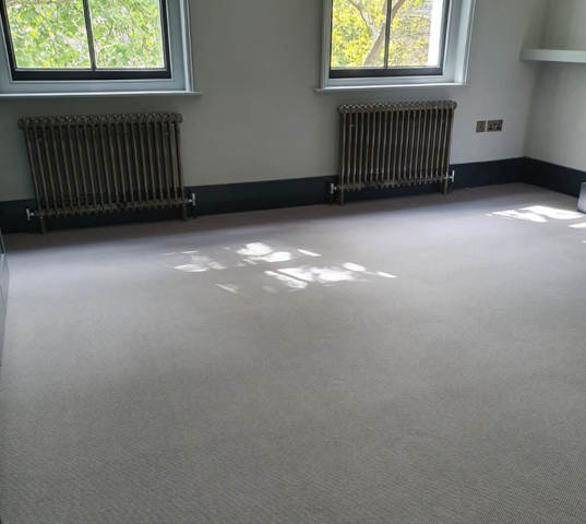 Grey Wool Carpet Installation In Earls Court | The Flooring Group | The ...