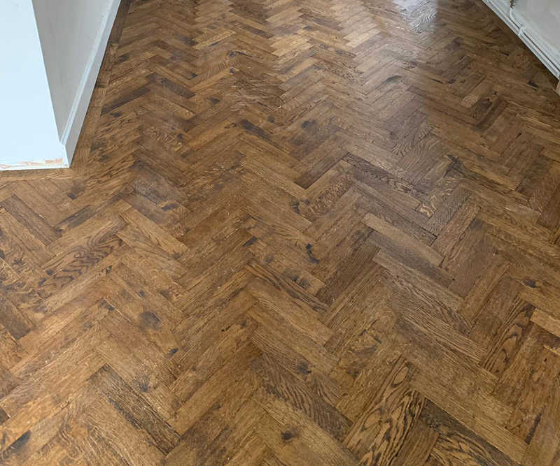 Wood Blocks Installed in Wembley | The Flooring Group