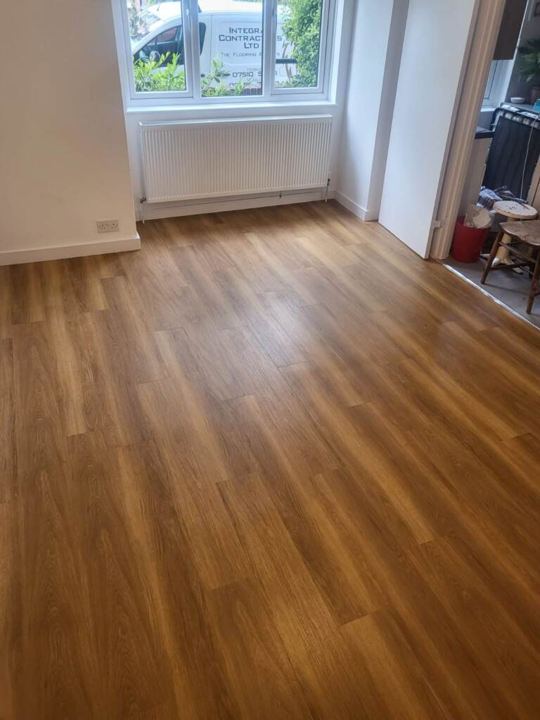Amtico Spacia Honey Oak Installation In Chelsea | The Flooring Group