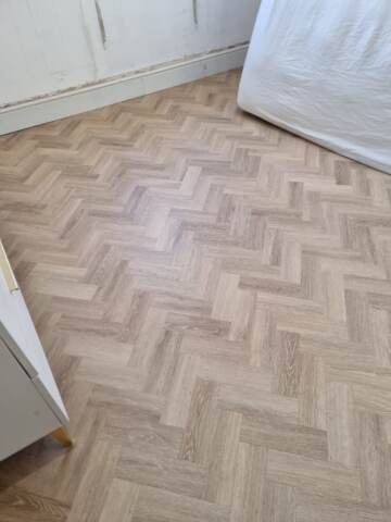 Amtico Spacia Muted Oak installation in Camden-1 | The Flooring Group