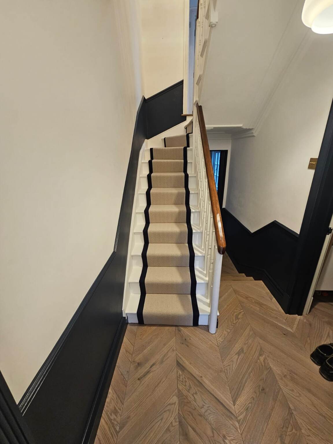 Crucial Trading Alpine Bera White WA517 carpet installation in Pimlico ...